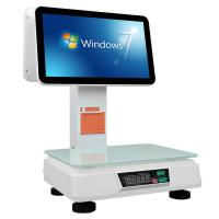 China ODM Touch Screen Cash POS Machine Billing Weighing Scale With 58mm Thermal Printer for sale
