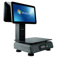 China Ethernet Communication All-in-one POS System with Dual Touch Screens and SDK Function for sale