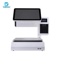 China All In One Android POS Device Terminal Machine Cashier Electric Scales for sale