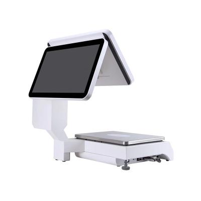 China All In One Android POS Device Terminal Machine Cashier Electric Scales for sale