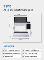 China Supermarket POS System with Touch Screen and 32GB/64GB/128GB/256GB Hard Disk Capacity for sale