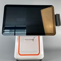 China 15.6 inch Dual Screen All in One Desktop POS System with 32G/64G/128G/256G/512G Storage for sale