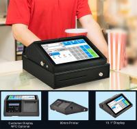 China Baytrial/1037/I3/I5 Mother Board 10.6 inch Touch POS Machine with Printer and 3G for sale
