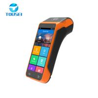 China Portable Restaurant Mobile POS Android Terminal Machine 4G 5MP Camera With Printer for sale
