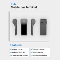 China TOUSEI Mobile Handheld Swipe Smart POS Machine Android 12 16GB RAM for sale