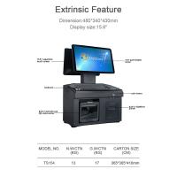 China Wireless Windows Pos Machine All In One Barcode Scanner Billing Machine for sale