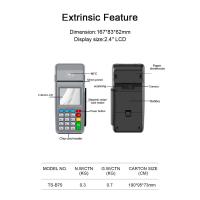 China Contactless Payment MPOS Device 4G Wifi Handheld Mobile Linux POS Terminal System for sale