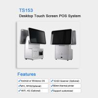 China Card Swipe International POS Machine System Dual Screen Receipt Printer for sale
