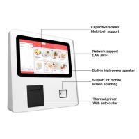 China Custom VESA Mount Kiosk Machine POS System Self Ordering for sale