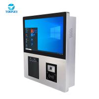 China All In One Self Service POS System Interactive Kiosk Desktop Customized for sale