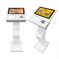 China Desktop IPS Self Service Kiosk Machine For Fast Food Payment Ordering for sale