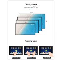 China 55 Inch Android LCD Mall Kiosk Advertising Monitor Self Service Food Ordering System for sale