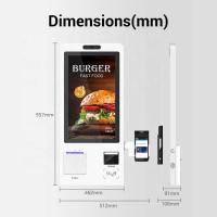 China IPS Panel Embedded Mount Kiosk Machine For Express Service Self Checkout for sale