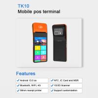 China QR Code Bluetooth Portable POS Device System 2GB RAM for sale
