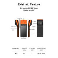 China QR Code Bluetooth Portable POS Device System 2GB RAM for sale