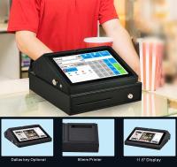 China 11.6 inch RK3566 CPU Android 11 Windows 10 True Flat All-in-One Capacitive POS System for sale