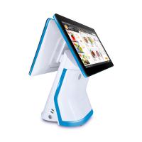 China 17 Inch Dual Screen NFC POS Terminal with 4G and Windows System Optional 128G Storage for sale