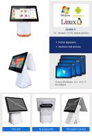 China 15.6'' 1920*1080P Core i3 i5 i7 Windows 10 Retail POS with Scanner and 80mm Printer for sale