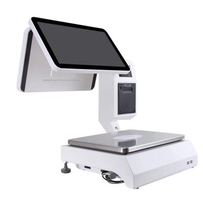 China User-Friendly CPU J1900 Intel Core I3 Tablet POS Weigh Balance Scale for Retail Stores for sale