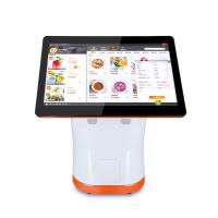 China RK3568 Android 11 Touch Screen POS Terminal with 58/80mm Printer and Intercom System for sale