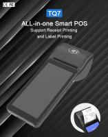 China Handheld Smart Terminal POS Machine 5.5 Inch Touch Screen For Bank for sale