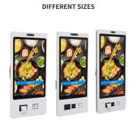 China ODM Wall Mounted Self Ordering Kiosk Payment Restaurant POS System for sale