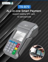 China Smart Bank POS Payment Swipe Machine Handheld NFC IC MSR Terminal for sale