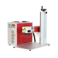 China SYNUTAR Portable 20W Fiber Laser Marking Machine 110x110mm Marking Area CE Certified for sale