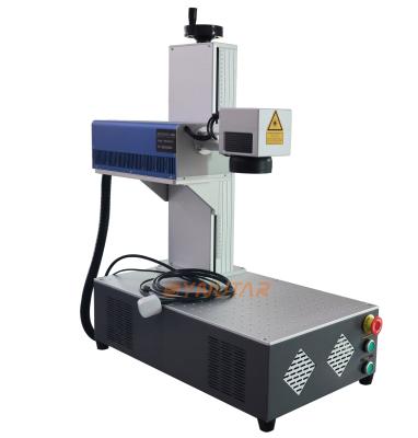 China Desktop Mini UV Laser Marking Machine 5W 355nm High Precision for Plastic Glass Metal for sale