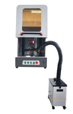 China High Power 3D Laser Marking Machine 100W For Deep Engraving Curved Surface for sale
