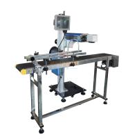 China 30W UV Flying Laser Marking Machine 1064nm Wavelength 220V 50Hz for sale