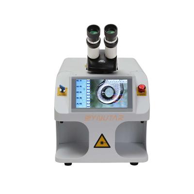 China 1064nm Mini Laser Welding Machine 60W Jewelry Spot Welder 28KG Compact Design for sale