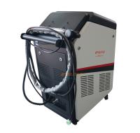 China 500W Pulsed Laser Cleaning Machine for Rust Paint Oil Stain Removal 220V for sale