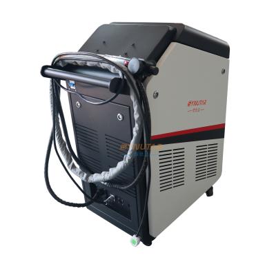 China 500W Pulsed Laser Cleaning Machine for Rust Paint Oil Stain Removal 220V for sale