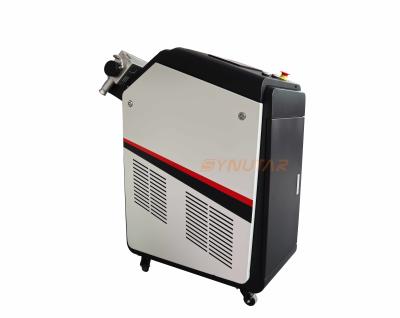 China 220V Industrial Pulsed Laser Cleaning Machine for Metal Rust Removal 100W for sale