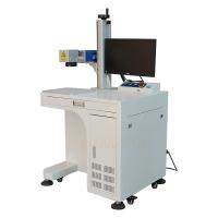China SYNUTAR 20W-100W Fiber Laser Marking Machine 110x110mm for Metal Nameplate Engraving for sale