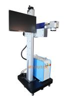 China UV Laser Marking Machine 355nm 110x110mm Marking Area Flying Laser Engraver for Glass Plastic for sale