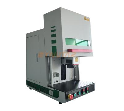 China SYNUTAR Fiber Laser Marking Machine 120W 1064nm Wavelength Industrial Plastic Metal Engraver for sale