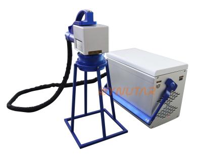 China SYNUTAR 20W Handheld Fiber Laser Marking Machine 1064nm 20Khz-100Khz Portable Metal Engraver for sale