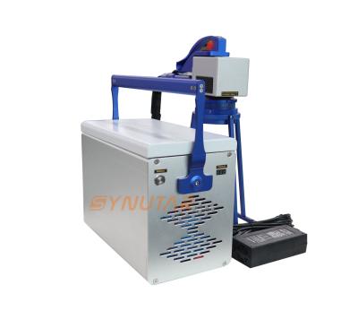 China SYNUTAR 30W Fiber Laser Marking Machine 110x110mm High Precision Metal Engraver for sale