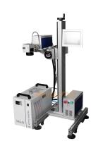 China 50W Fiber Laser Marking Machine 220V 50Hz Metal Automatic Inkjet Printer for sale