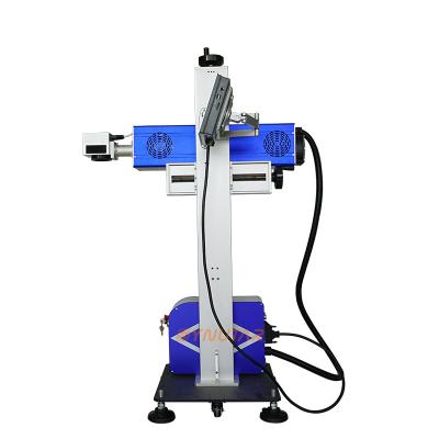 China SYNUTAR 20W Fiber Laser Marking Machine 1064nm Flying Online CO2 UV Laser Marker 220V for sale