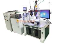 China Automatic Stainless Steel Spot Welder 600W Laser Welding Machine with CCD for sale