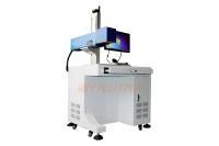 China Curved 100W 3D Fiber Laser Marking Machine for Mold Engraving 300x300mm for sale