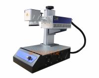 China Stand Type UV Laser Marking Machine 3W 5W 355nm High Speed Engraver 110x110mm for sale