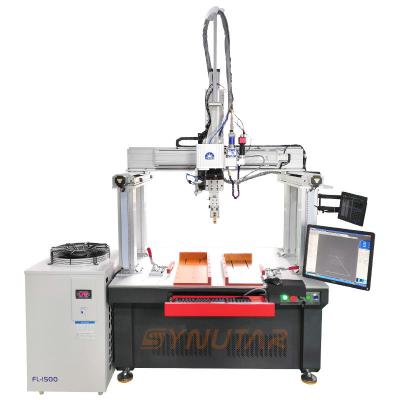 China SYNUTAR 1000W 1500W Fiber Laser Welder Automatic for Lithium Battery Welding for sale