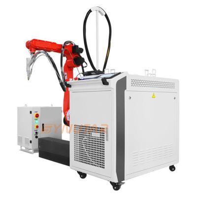 China Six-Axis CNC Industrial Robot Laser Welding Machine 1500W to 6000W Fiber Laser for sale