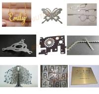 China 1000W Fiber Laser Cutting Machine for Metal Jewelry Glasses Frame Precision Cutting for sale