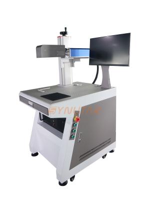 China SYNUTAR 3D Fiber Laser Marking Machine 20W High Precision Integrated System for sale