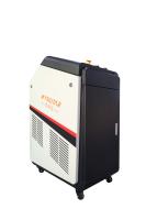 China 500W Pulsed Fiber Laser Cleaning Machine 1-20ns Galvanometer Scanner 220V for sale